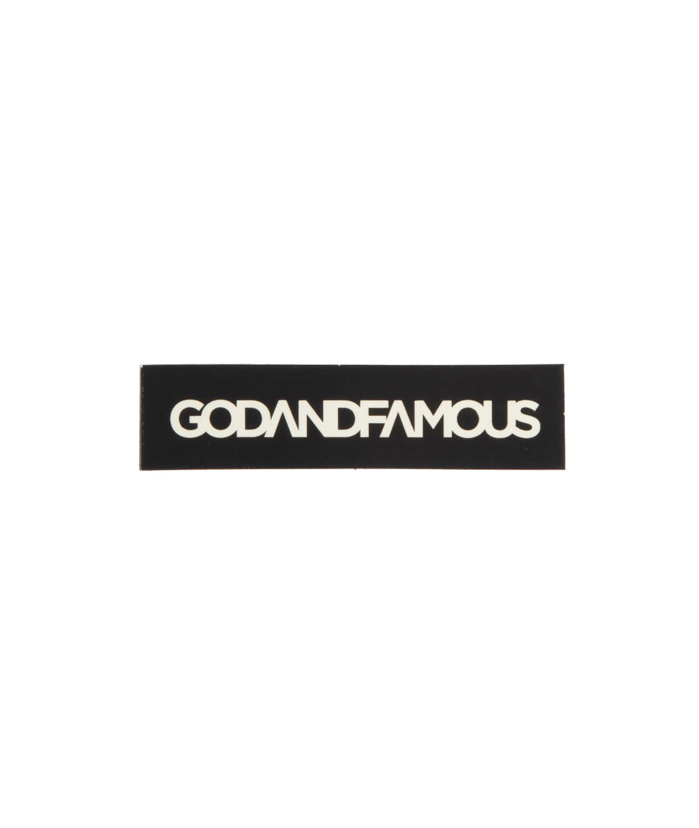 Box Logo Sticker 3 inch | God & Famous