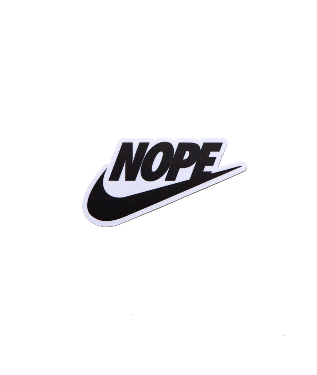 Nope Sticker | God & Famous