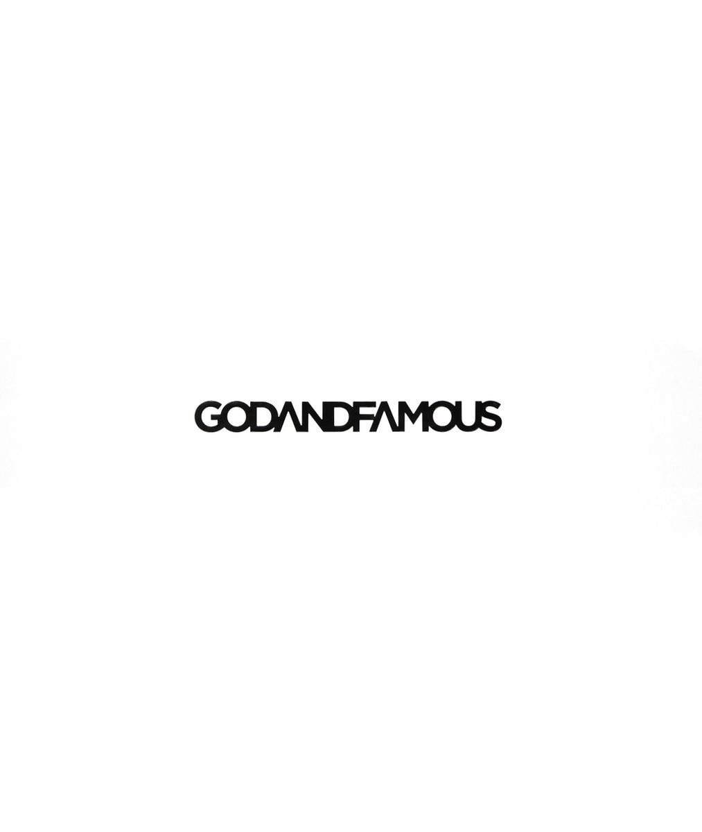 Medium Vinyl Decal | God & Famous